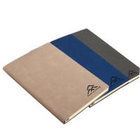China cotton fabric Hardcover Journal Printing , 80P Journal Books Leather Cover for sale
