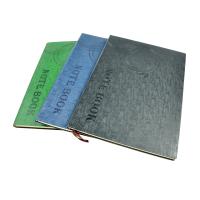 China cotton fabric Hardcover Journal Printing , 80P Journal Books Leather Cover for sale
