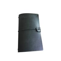 China Round Corner A5 Pu Leather Notebook Elastic Closer Heat Embossing Cover Finishing for sale