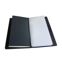 China Round Corner A5 Pu Leather Notebook Elastic Closer Heat Embossing Cover Finishing for sale