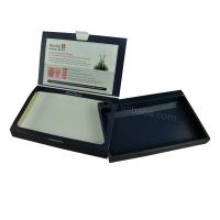 China 4C Custom Printed Paper Boxes , Glossy Coated C1S Art Paper Book Shaped Box for sale