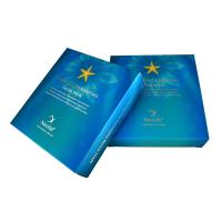 China 4C Custom Printed Paper Boxes , Glossy Coated C1S Art Paper Book Shaped Box for sale