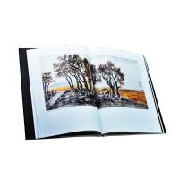 China OEM Hardbound Book Printing Silkscreen Printed Fabric Texture Paper for sale