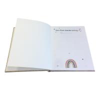 China 178x240mm  Hardcover Journal Printing Natural Linen Fabric Cloth for sale
