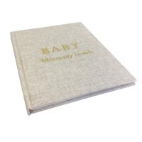 China 178x240mm  Hardcover Journal Printing Natural Linen Fabric Cloth for sale
