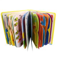 China 7x7 Inch  Photo Board Book Printing cut out alphabet shape for sale