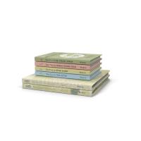 China 6x6 Inch Photo Board Book Printing 0.8mm Paper Thickness Story Board Books for sale