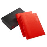 China B5 Annals Soft Cover Book Printing Spot UV Finishing With Hardcover Slip Case for sale