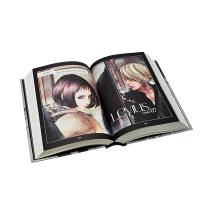 China A4 Full Color Manga Soft Cover Book Printing Service Perfect Binding for sale
