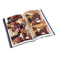 China A4 Full Color Manga Soft Cover Book Printing Service Perfect Binding for sale