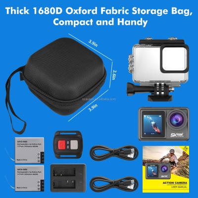 China Dual Screen 5k 30fps 1080p Wifi Waterproof EIS Outdoor HD Action Camera for sale