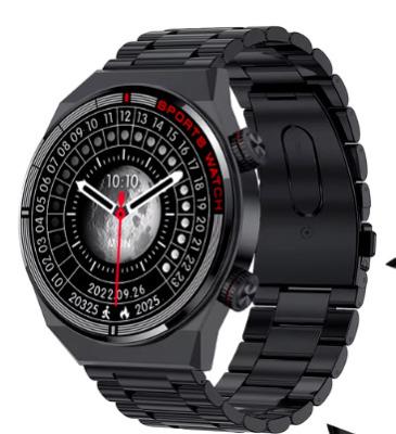 China QW39 Smartwatch NFC Android Contactless Payment 1.39 Inch Display ECG PPG for sale