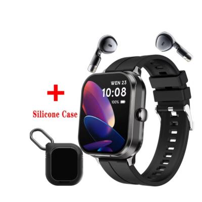 China TWS Wireless D8Pro Blood Pressure Outdoor Smart Watch Amoled Display 2 In 1 for sale