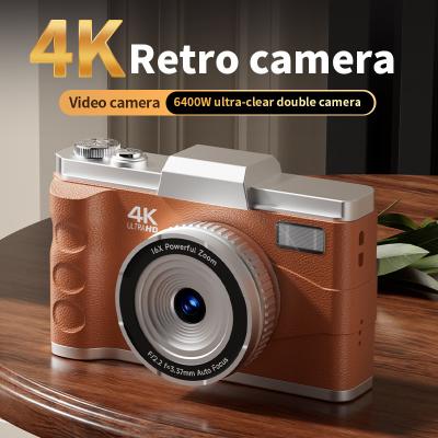 China 4K Retro Digital Camera 3inch Screen Entry-Level Kids Campus HD Zoom Photography for sale