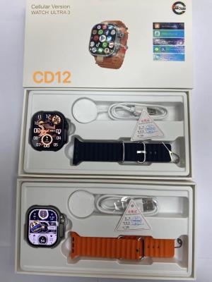 China CD12 4G LTE Smart Watch with Rotating Camera and Touch Zoom Waterproof Amoled Display 2000mA Battery for sale
