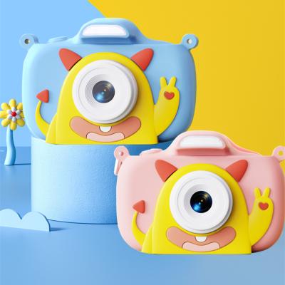 China Mini Camera Kids Camera 1080P HD Digital Video Camera Kids Digital Camera With Silicone Unicorn Case Camera for Kids for sale
