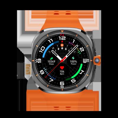 China U8 Ultra AMOLED Android 9.0 Smart Watch Men 4G 5G SIM Card WiFi GPS Compass 32GB Smartwatch Rotating Camera Sports Watch 7 Ultra for sale