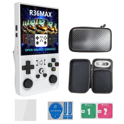 China R36MAX Retro 64GB 128G Handheld Game Console Linux System 3.5 Inch IPS Screen for sale