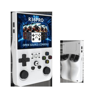 China R36PRO Retro Handheld Video Game Console Linux System 3.5 Inch IPS Screen for sale
