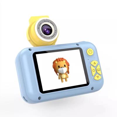 China Auto Focusing Cute Cartoon IPS Screen Rechargeable Filter Photos 1080P Kids' Digital Camera for sale