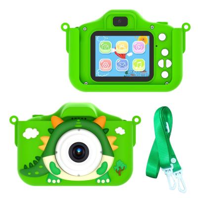 China 3-12 Years Old Dinosaur Children Camera X13S with Protective Silicone Cover and Pictures on TFT 2.0inch Screen Size for sale