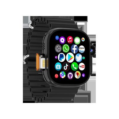 China DW100 Pro Smartwatch SIM Card 4G Global Call Android 10.0 AMOLED 2.04Inch Video Chat AI WIFI GPS S10 Cellular Edition for sale