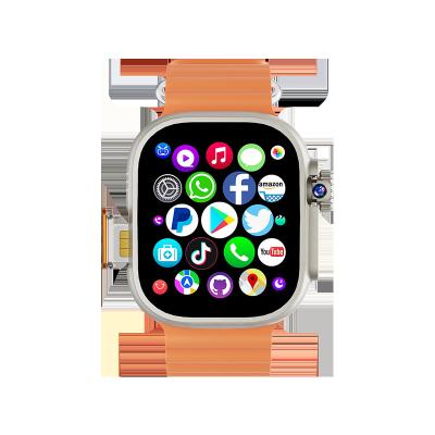 China S10 Ultra Smart Watch with Rotary Camera GPS WIFI Sim Card Slot App Store Function Videos 2.29inch Fingerprint Unlock Touch for sale