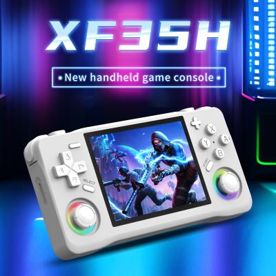 China XF35H 3.5 Inch WIFI Retro Hand Held Game Console 3D Kids Mini Arcade Classic Game Players with EMMC RAM and Rk3326 CPU for sale