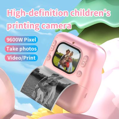 China Children Print Camera Digital Instant Print Camera Portable Polaroid Portable Thermal Printing Camera Toys for Kids for sale