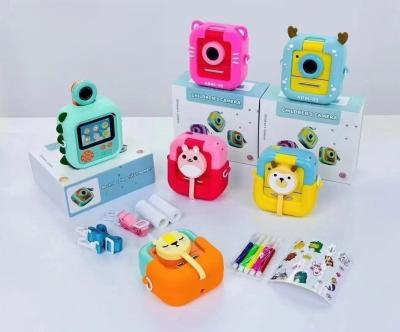 China M8 Mini Instant Print Camera for Children 2.4 Inch Screen Kids Printing camera with 3 Games for sale