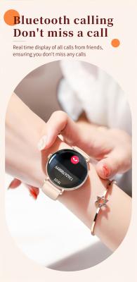 China V85 Fashion Ladies Smart Watch Slim AMOLED Screen BT Call Monitor Wristwatch Fitness Tracker for sale