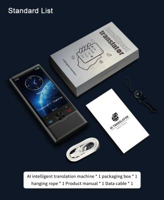 China S10 4G WIFI Portable Smart Voice Translator Master Translation Machine for sale