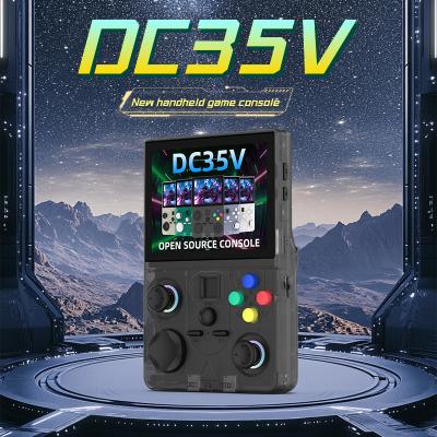China Retro Handheld Game Console DC35V With 4000mAh Battery WlFl Online Fighting Open-Source Linux System for sale