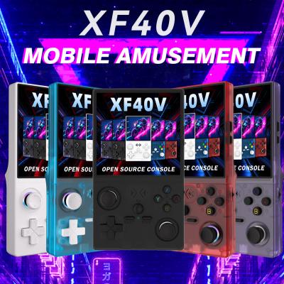 China XF40V Retro Handheld Game Console Linux 4.0'' IPS Screen Supports WiFi for sale