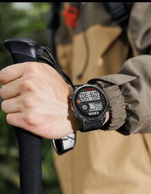 China KC93 GPS Smart Watch 1.56 Inch AMOLED Display 3ATM Waterproof Smartwatch for sale
