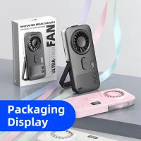 China USB Rechargeable P1 Neck Fans Portable With Digital Display Wearable Fan for sale