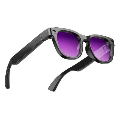 China E06 Purple Smart Glasses 800W HD Video HD Video AI Voice Translation for sale