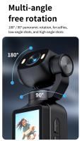 China LK033 4K Handheld Action Camera Ultra HD With Tripod Stand Vlog Camera for sale