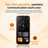 China New F80pro 4G AI Voice Translator Audio And Video Call Translator for sale
