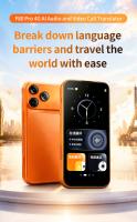China New F80pro 4G AI Voice Translator Audio And Video Call Translator for sale