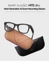 China 8MP MT5 Ultra Al Smart Recording Glasses With Charging Case 2026 for sale