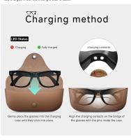 China 8MP MT5 Ultra Al Smart Recording Glasses With Charging Case 2026 for sale