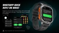 China 2026 New Smart Watch Men IP68 3ATM Outdoor Sports Fitness Tracker X7 Smartwatch for sale