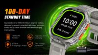 China 2026 New Smart Watch Men IP68 3ATM Outdoor Sports Fitness Tracker X7 Smartwatch for sale