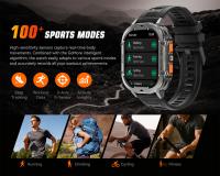 China 2026 New Smart Watch Men IP68 3ATM Outdoor Sports Fitness Tracker X7 Smartwatch for sale