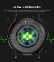 China Fashion Round Design C35 Smartwatch Amoled 1.32inch Screen 100+ Sports Modes for sale
