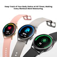 China Fashion Round Design C35 Smartwatch Amoled 1.32inch Screen 100+ Sports Modes for sale