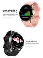 China Fashion Round Design C35 Smartwatch Amoled 1.32inch Screen 100+ Sports Modes for sale