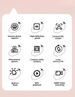 China Kid Instant Print Camera Instant Photo Capture High-Definition Pixels D6 for sale