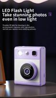 China Kid Instant Print Camera Instant Photo Capture High-Definition Pixels D6 for sale